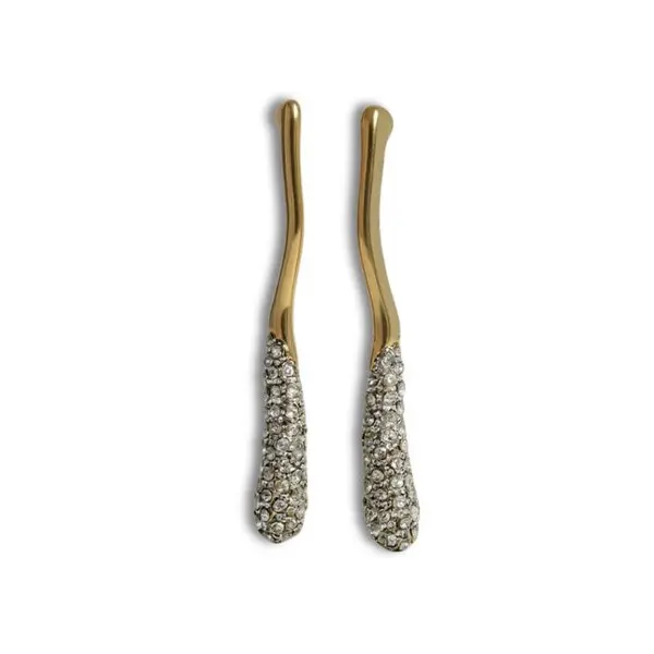 VICKY&NICO Gold / Silver Ala Earrings Two Tone - Gold/silver