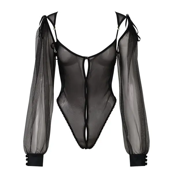 BELLE ET BON BON Sheer Mesh Body - Black