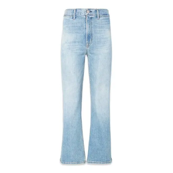 NOEND Queen High Rise Wide Leg Jeans In Philadelphia - Blue