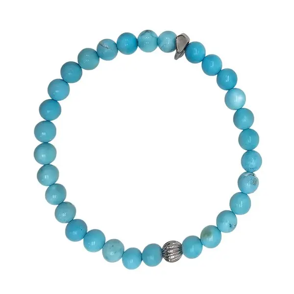 FARRA Turquoise Flexible Bracelet - Blue