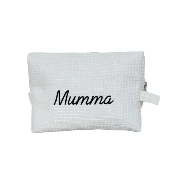 LILLY LOVES Mumma Make Up Bag - White