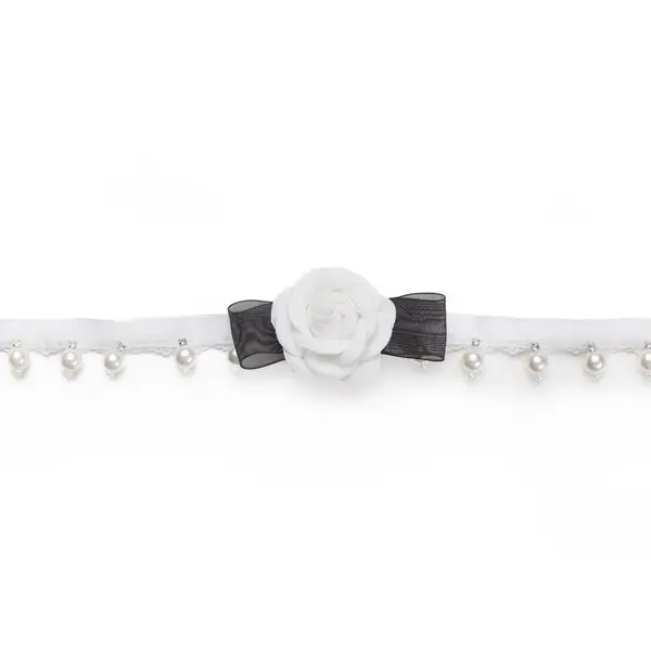 AZIMA MUSAYEVA Arzu I Choker - White
