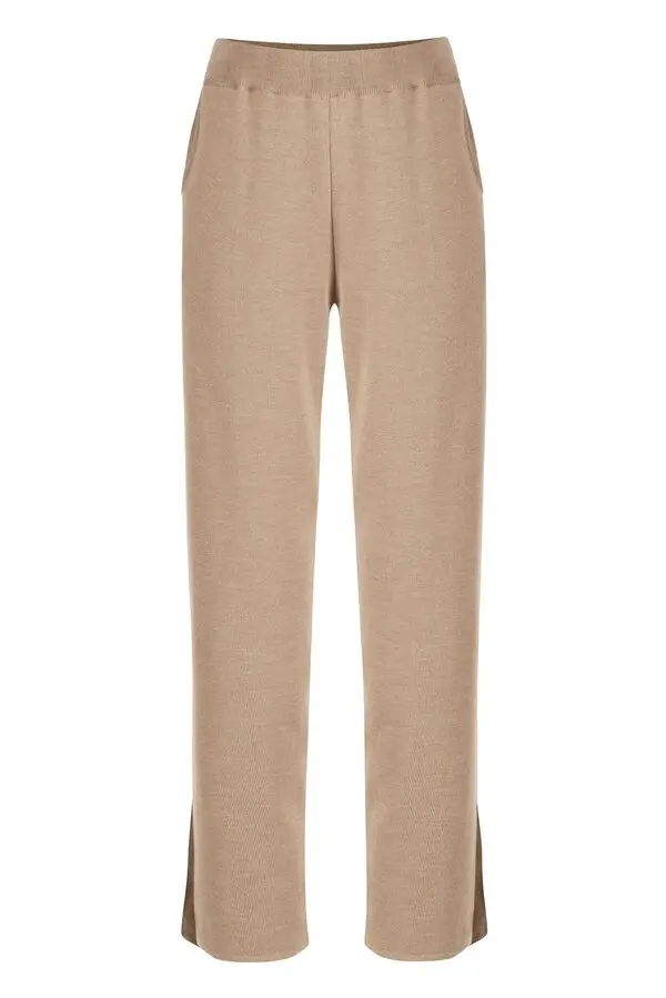 SALANIDA Neutrals Ora Merino Wool Pants - Beige