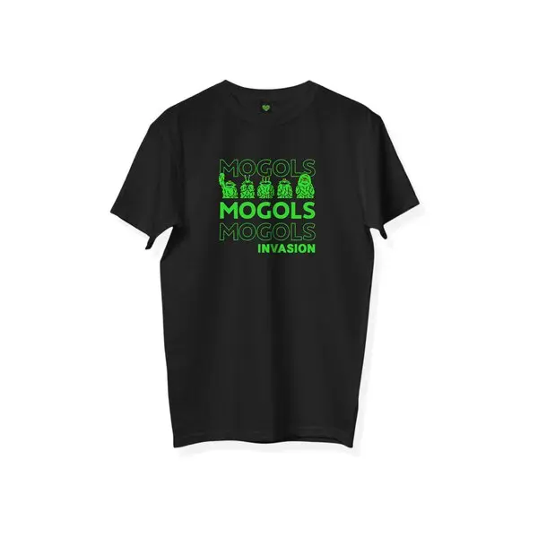 KAPTURE Mogols Invasion Printed Tee - Black