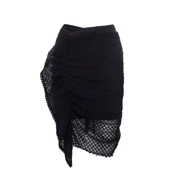 LAHIVE Elle Lace Skirt - Black