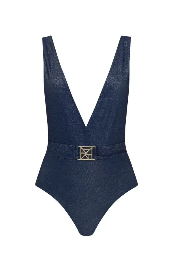 LEYLA MAYA Sandie Swimsuit Navy - Blue