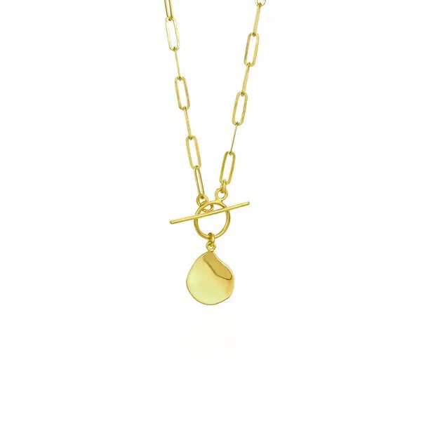MOUNIR LONDON Toggle Necklace - Gold