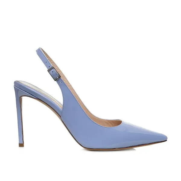 GINISSIMA Lavinia Baby Slingbacks Premium Collection - Blue