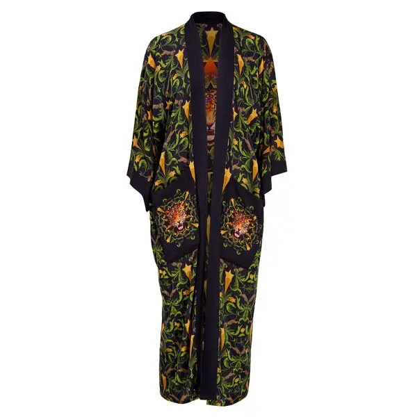 Henelle Hollywood Night Kimono - Black