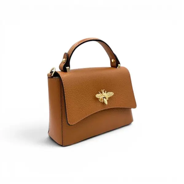FRANCHETTI BOND Bee Italian Leather Toasted Tan - Brown