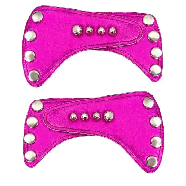 Nique Forde Magenta Sandal Straps - Pink