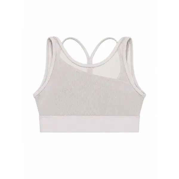 ALTRA VOLTA Cross-back Top Frost White - Grey