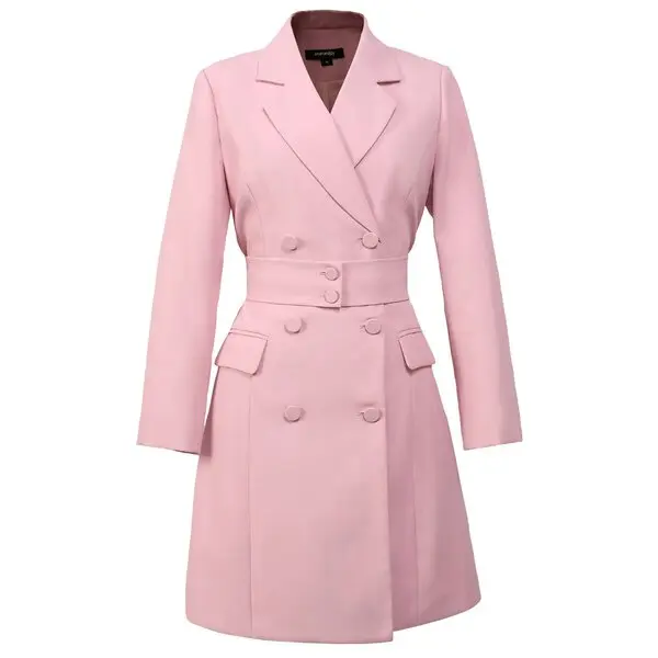 SMART AND JOY Belted Tailor Coat