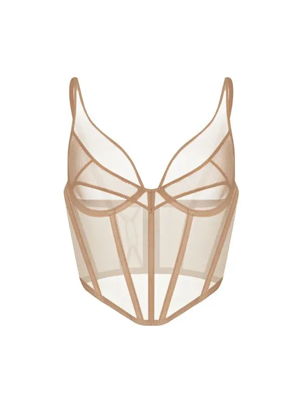 ZHILYOVA Neutrals Asteria Corset - Beige
