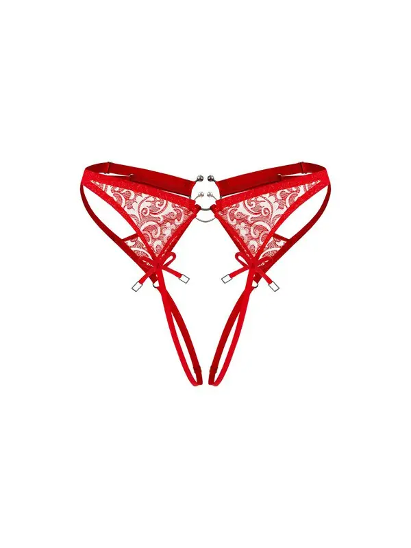 ZHILYOVA Aurora Bright Ouvert Brief - Red
