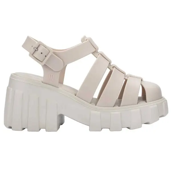 Melissa Neutrals Megan Fisherman Style Platform - Beige