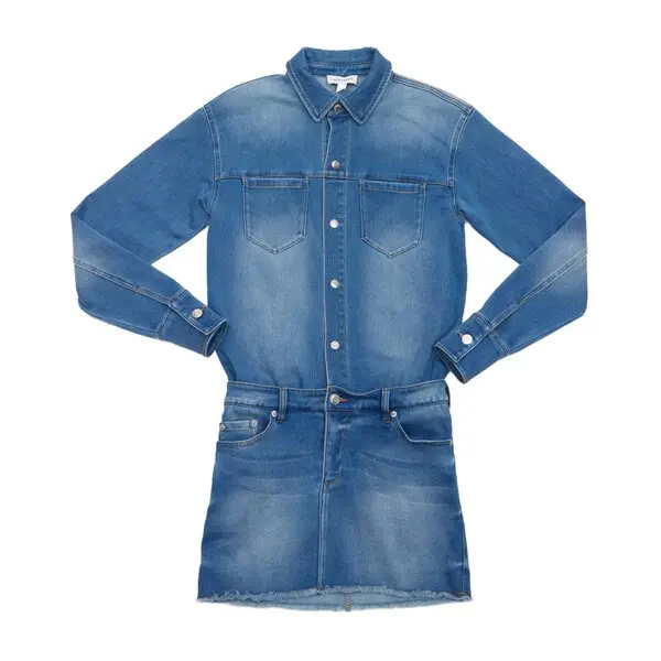 CIRCULAR PATH Jordan Denim Dress Indigo