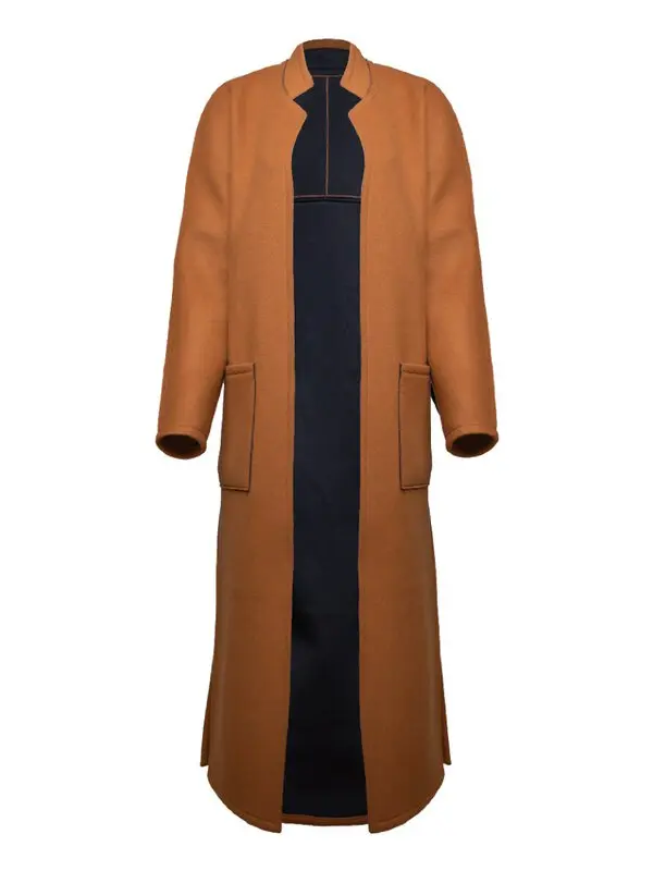 HELENE GALWAS Emma Reversible Wool-cashmere Coat