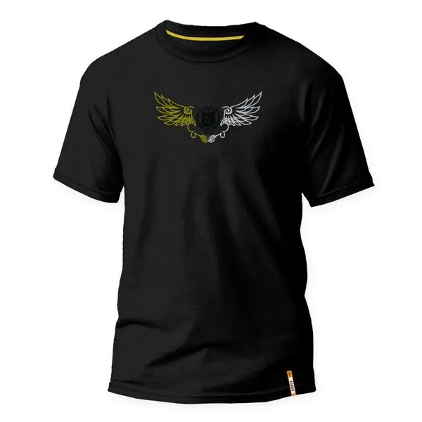EIGHT X Edition Graphic T-shirt Wings - Black