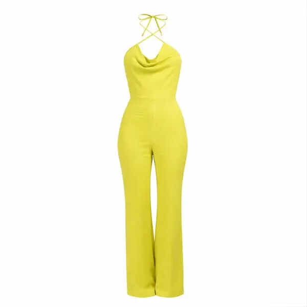 THE ETHOS STUDIO Emilia Jumpsuit Sulphur Spring - Yellow