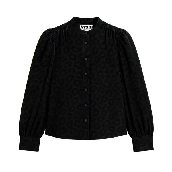 AVANI APPAREL Hortensia Blouse - Black