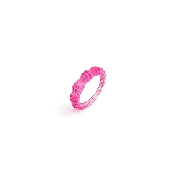 GOLD & HONEY Bamboo Ring - Pink