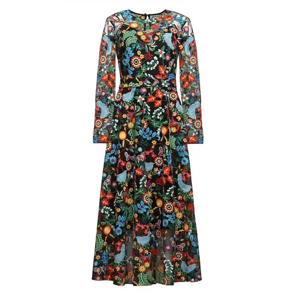 MATSOUR'I Midi Dress Jolin - Black