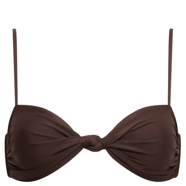 DONNASWIM Bali Knot Top Chocolate - Brown