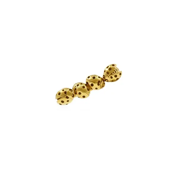 LEE RENEE Ladybirds Climber Earring Single - Gold