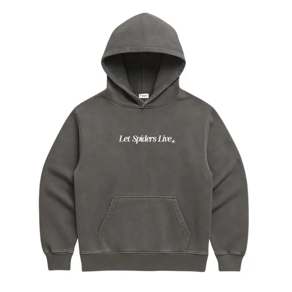 DONT EAT THE HOMIES Spider Hoodie - Grey