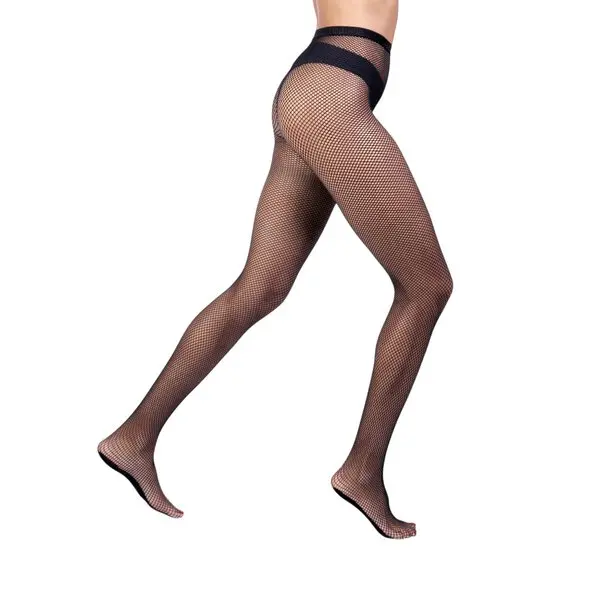 HEDOINE The Drama — Fishnet Tights - Black