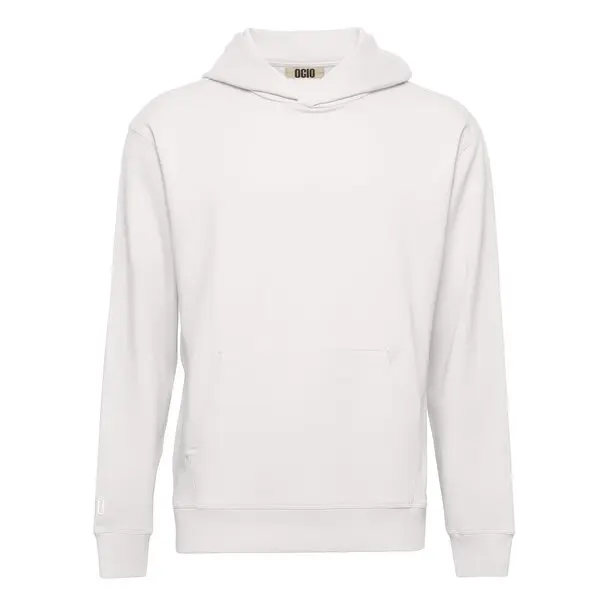 OCIO LEISUREWEAR Classic Softcore Hoodie In Bone - White