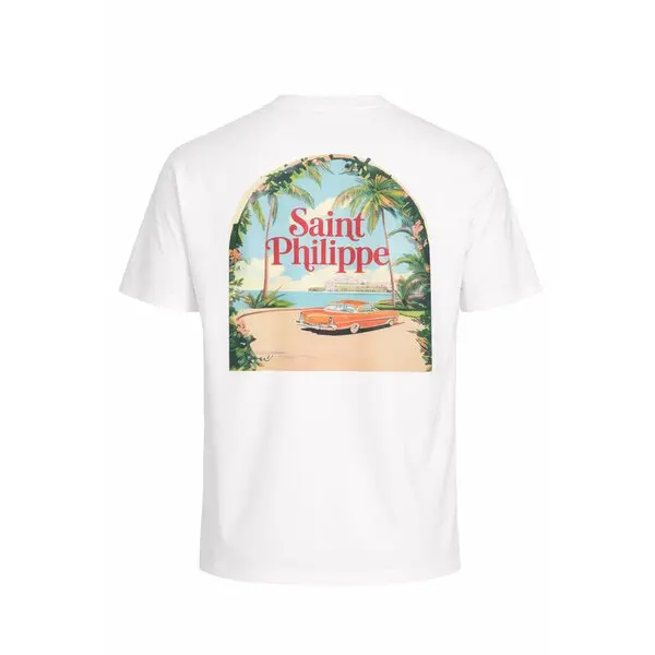 FREAK VAULT Saint Philippe Riviera Tee - White