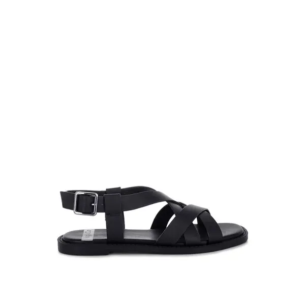 RAG & CO Kapaka Real Leather Flat Gladiator Sandals In By
