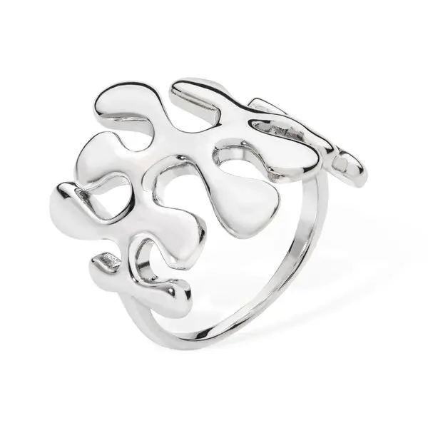LUCY QUARTERMAINE Solid Sterling Splash Large Ring