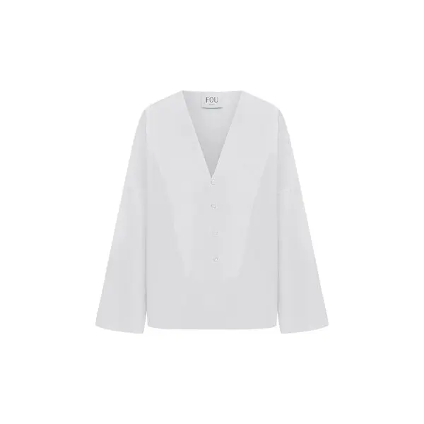 FOU PARIS Claudia Shirt - White
