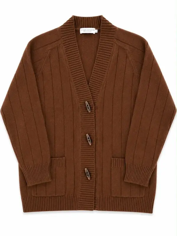 MAISON LOINTAINE Cardigan Nothing But Me Pure Prestige Cashmere - Brown