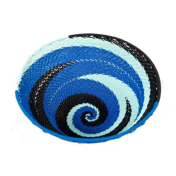 Botanical Boys Zulu Telephone Wire Bowl Tr One Nine - Blue