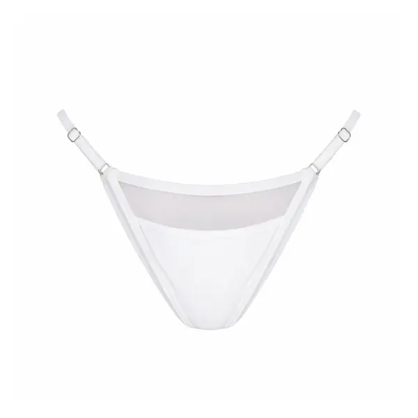 IVY SWIMWEAR Bianca In Bikini Bottoms - White