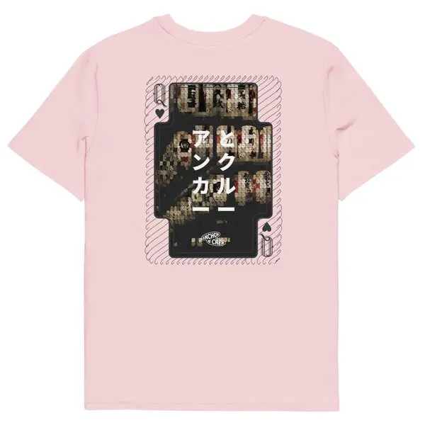 ANCHOR & CREW Cotton One Japan Gurafiku Organic Cotton T-shirt - Pink