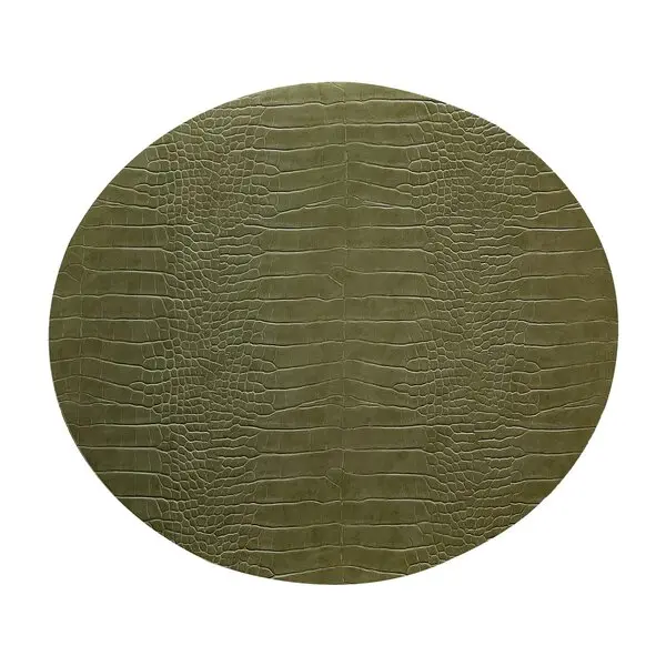 Twig New York Dovi Placemats, Set Of Two Olive - Green