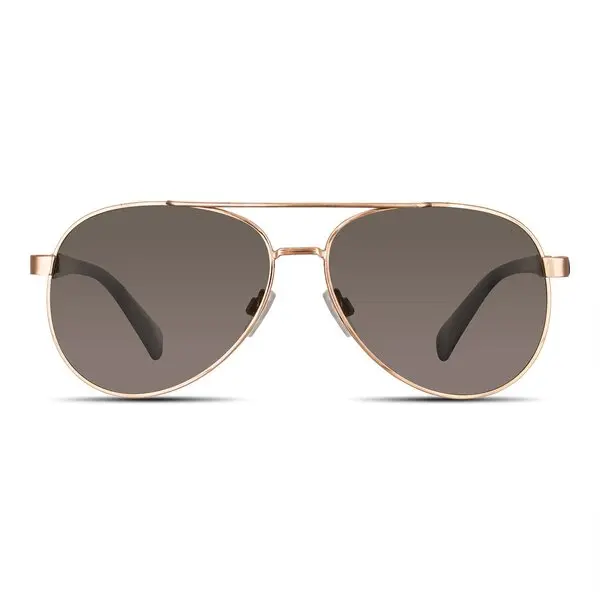 VELVET EYEWEAR Aviator Sunglass Style Bonnie- Polarized - Gold