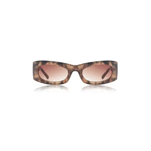A. Kjærbede Neutrals Frida Sunglasses Coquina - Brown