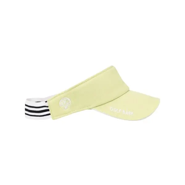 VICTORIA PAULSEN Golf Babe Visor- Pastel - Yellow
