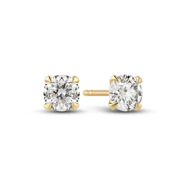 SIF JAKOBS JEWELLERY Solitaire Earrings Venice With Lab-grown Diamonds Yellow Medio - Gold
