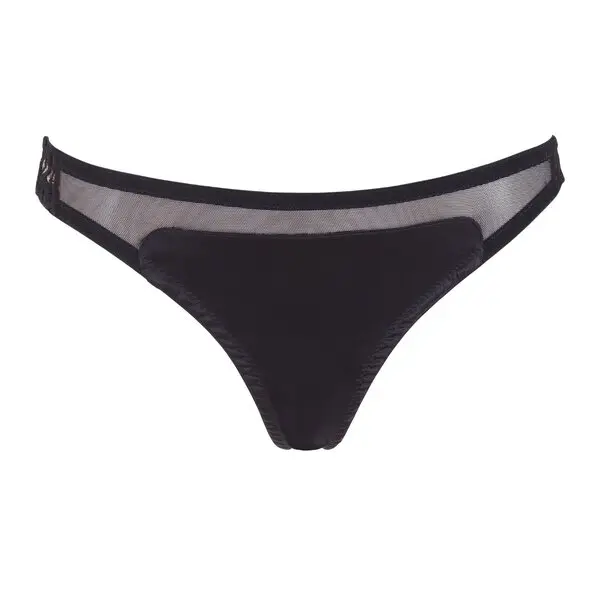 EMMA HARRIS Theodora Midnight Thong - Black