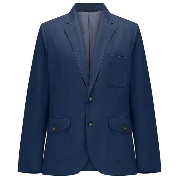 GUARDS LONDON Branford Lightweight Tailored Cotton Blazer Navy - Blue