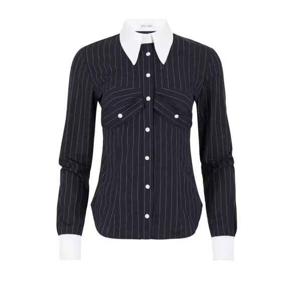 BELKYS STUDIO Colette Bra Shirt - Blue