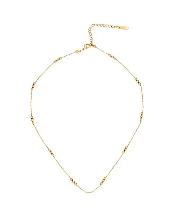 KYBELE STUDIO Orbit Bead Necklace - Gold