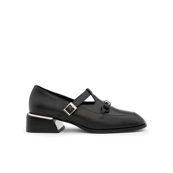 ILVI Tova Leather Pump - Black